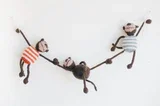 String Along Toy Kit - Monkey - Strikkepakker - Knit Like A Bee